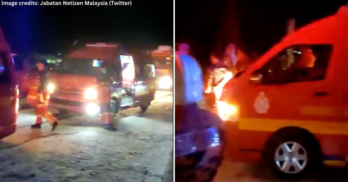 PDRM, Bomba, Civil Defense & medical personnel respond to call about ...