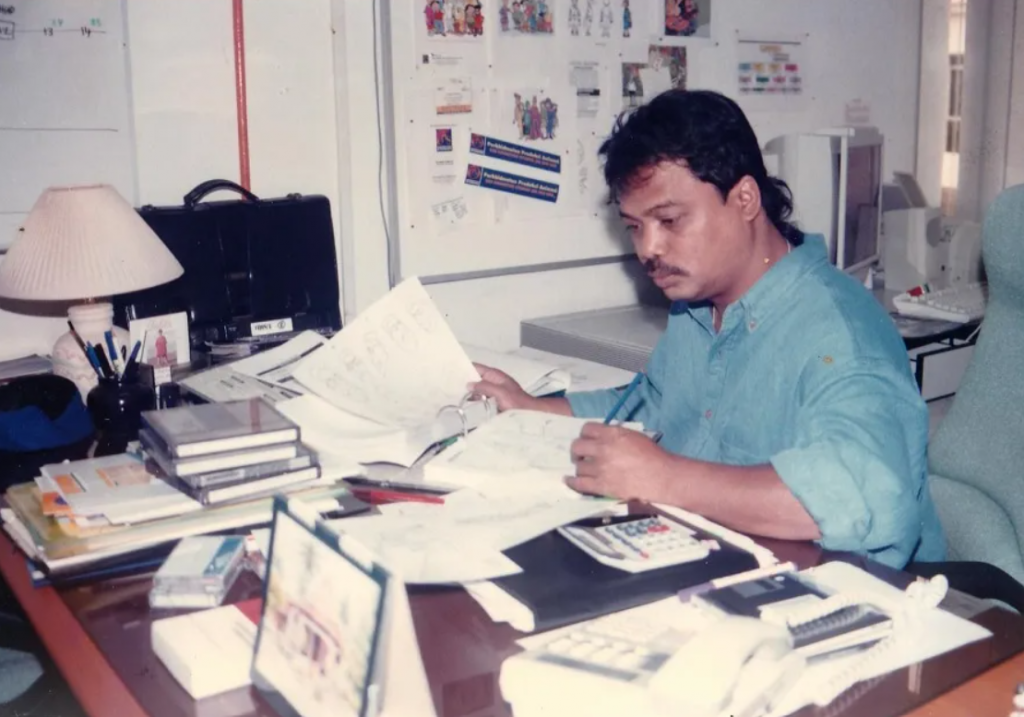 Mr Kamn Ismail, father of Keluang Man & late pioneer of M'sian ...