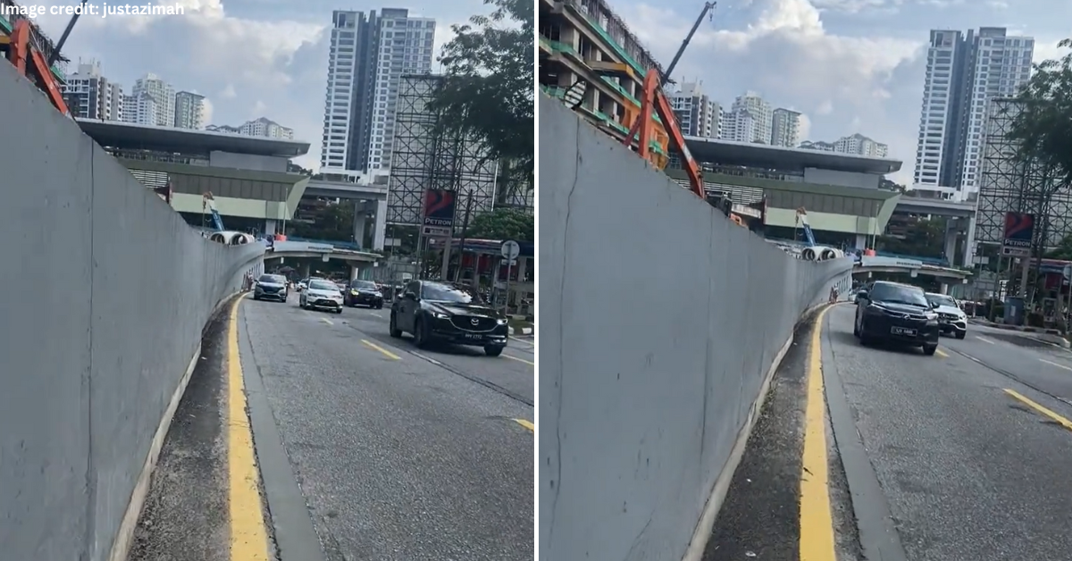 M'sian shares her risky commute walking on main road to MRT station ...