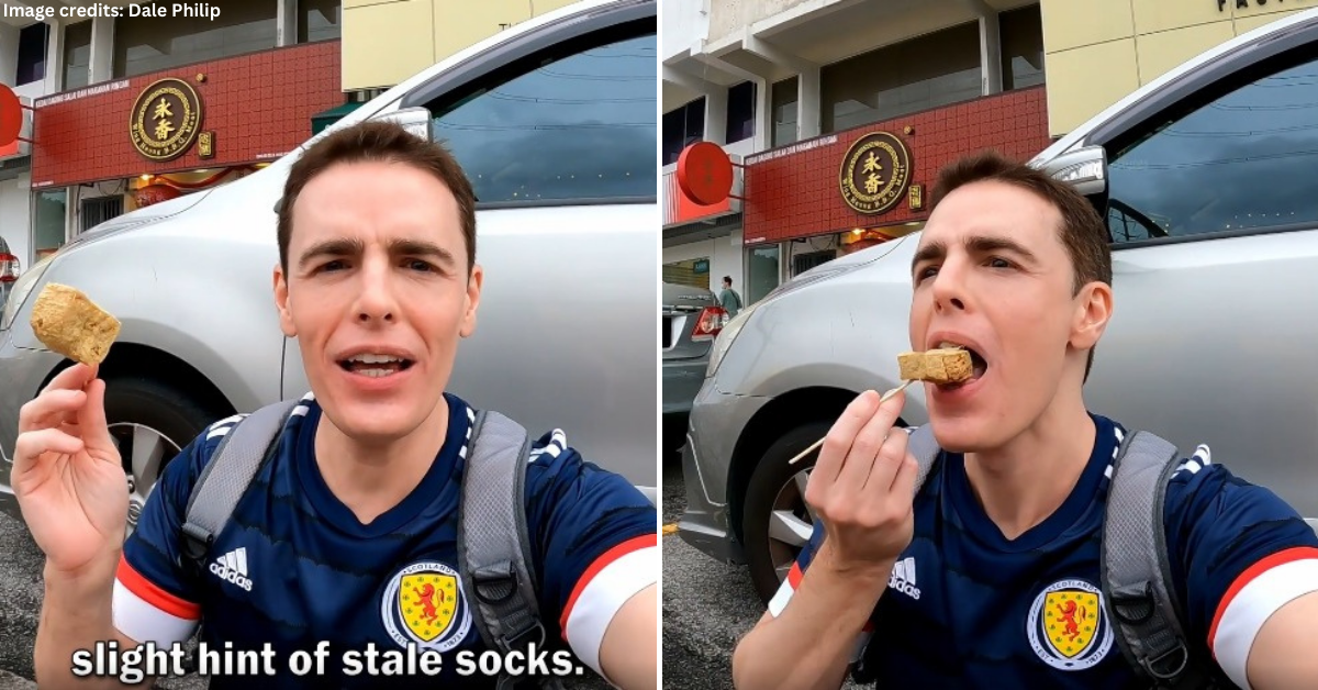 "Like stale socks!" M'sians amused by Scottish food vlogger's response ...