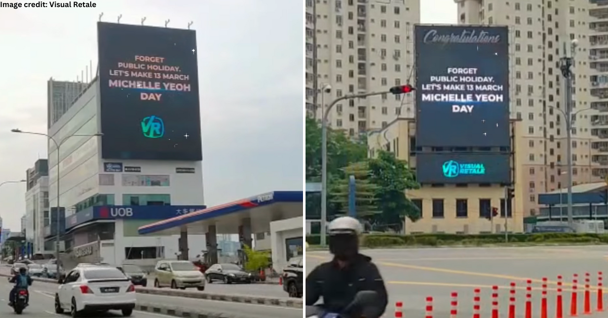 No holiday, no problem! M'sian company's billboards jokingly suggests ...
