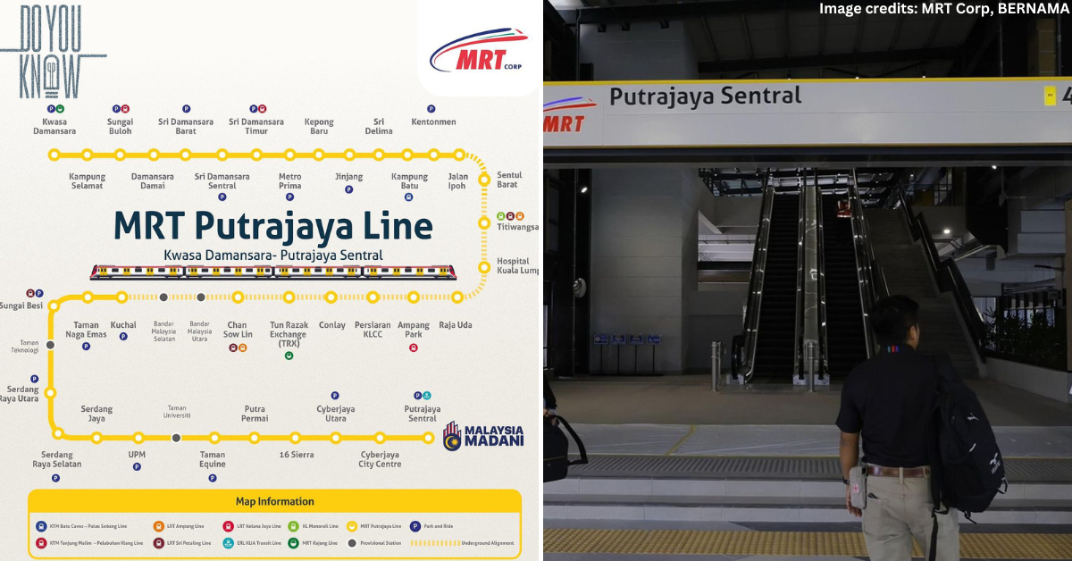 M'sians can enjoy free rides on MRT Putrajaya from today to 31st March ...