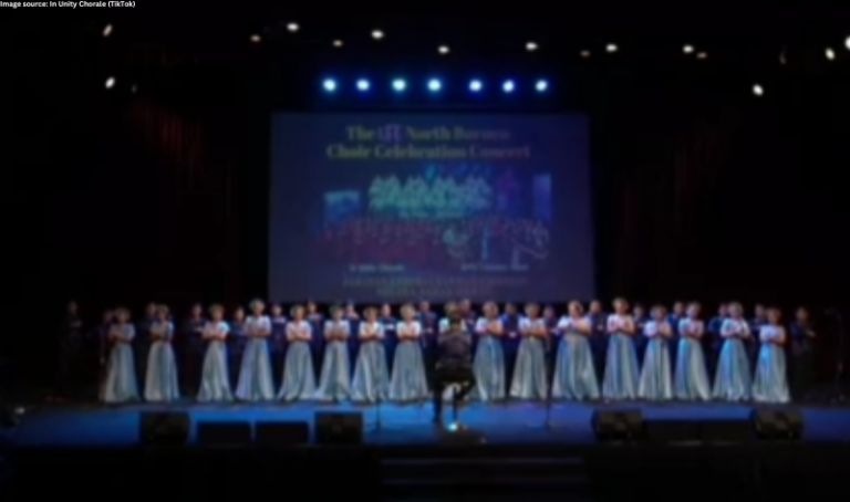 A glimpse of M'sia: Sabah based voice ensemble performs a unique ...